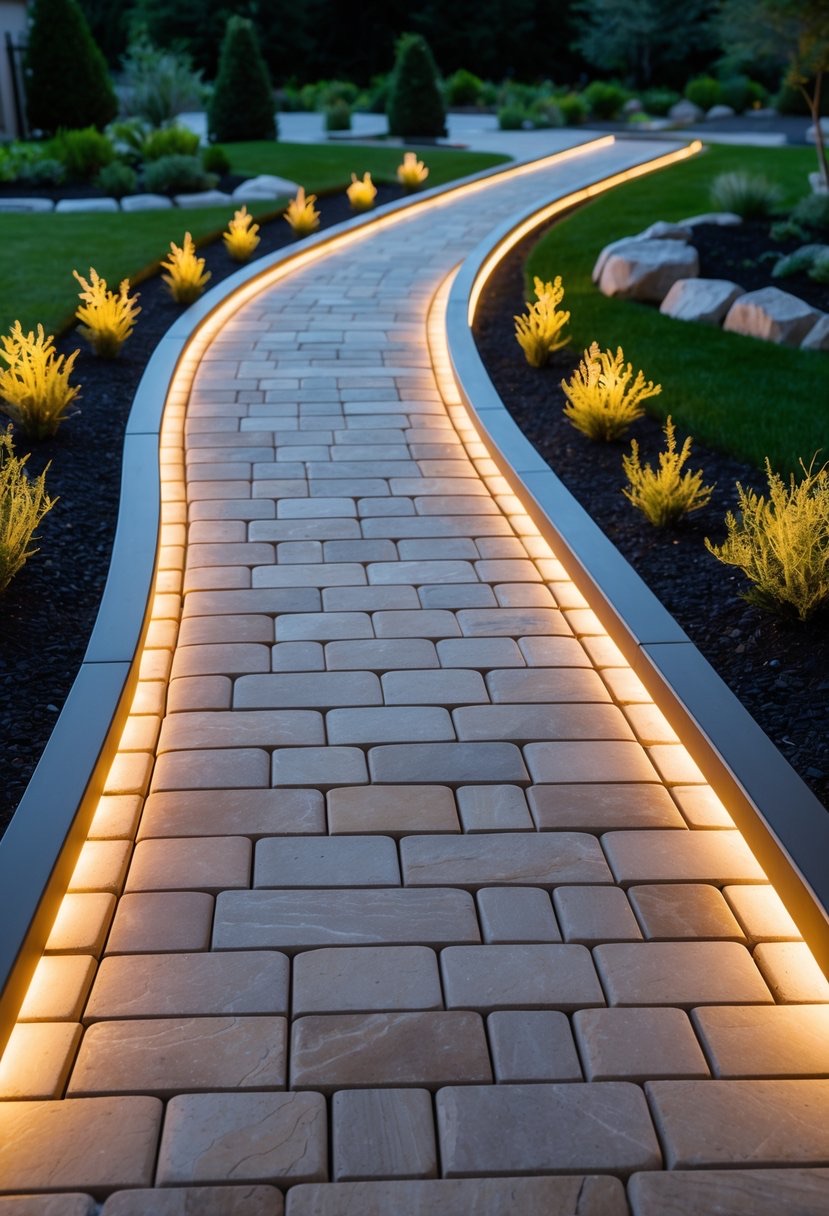 14 Paver Walkway Ideas To Beautify Your Garden Pathways