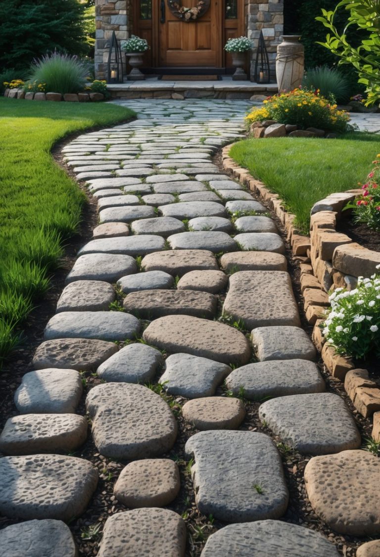 23 Walkways To Front Door Ideas To Welcome Guests In Style