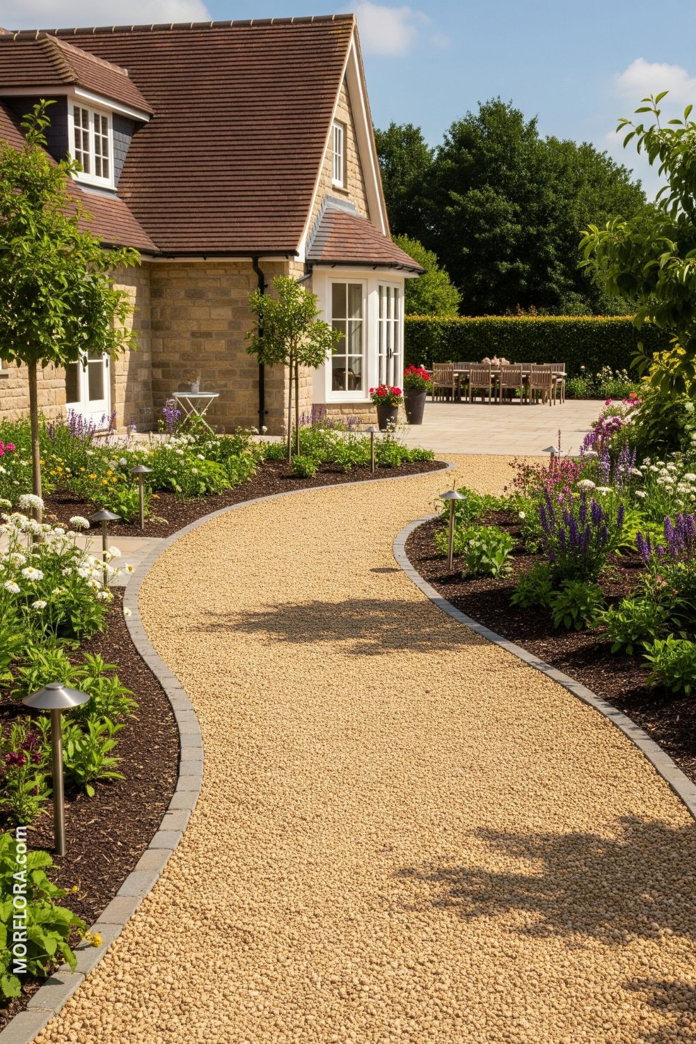 21 Pea Gravel Walkway Ideas To Brighten Up Your Garden Pathways
