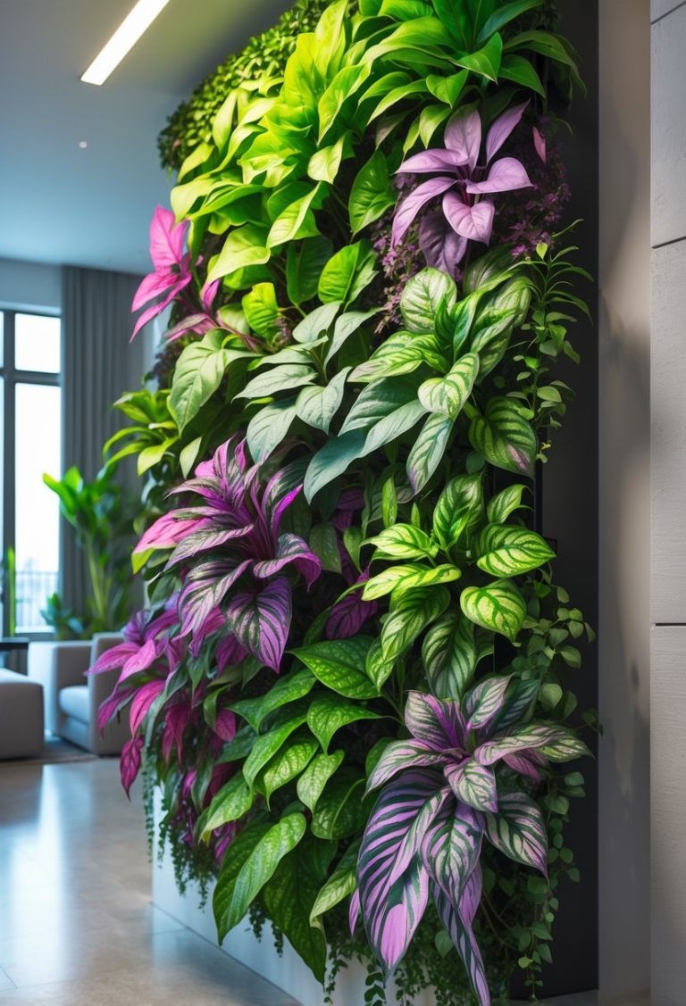 29 Indoor Living Wall Ideas To Brighten Up Your Home With Greenery