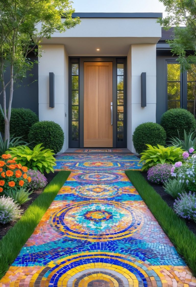 23 Walkways To Front Door Ideas To Welcome Guests In Style