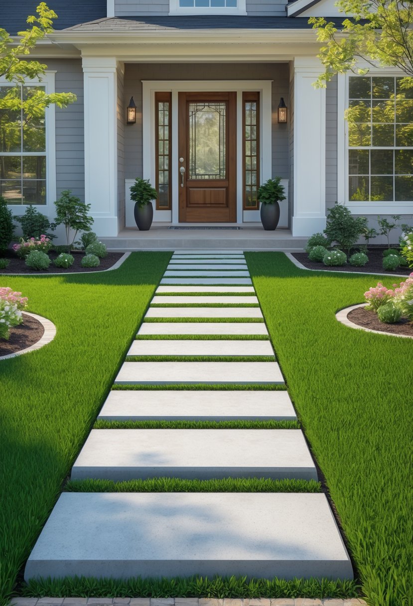 23 Walkways To Front Door Ideas To Welcome Guests In Style