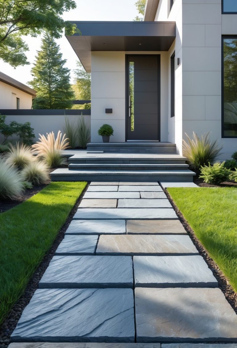 23 Walkways To Front Door Ideas To Welcome Guests In Style