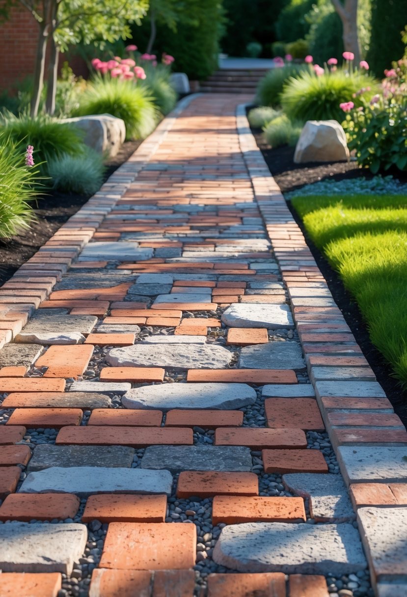 11 Brick Walkway Ideas To Spruce Up Your Garden Path