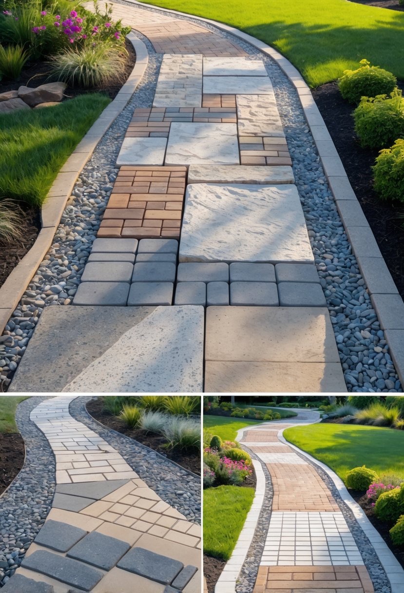 14 Paver Walkway Ideas To Beautify Your Garden Pathways