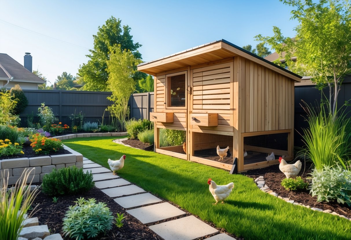 25 Chicken Coop Landscaping Ideas To Transform Your Backyard Quickly ...