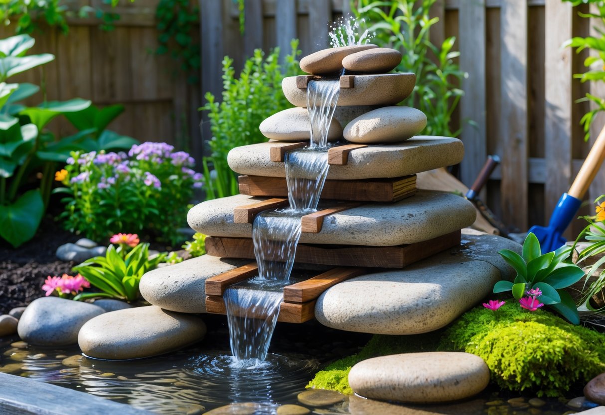15 Homemade Water Fountains Ideas To Refresh Your Outdoor Space Easily