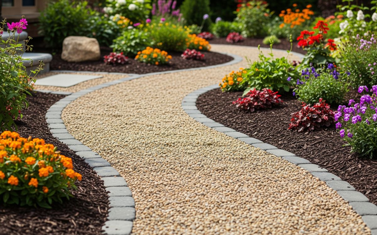21 Pea Gravel Walkway Ideas To Brighten Up Your Garden Pathways