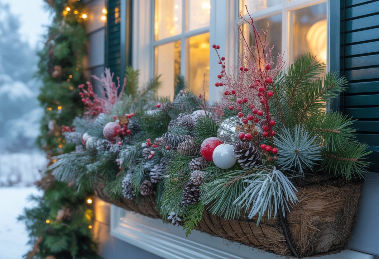 17 Winter Window Box Ideas With Loads Of Curb Appeal