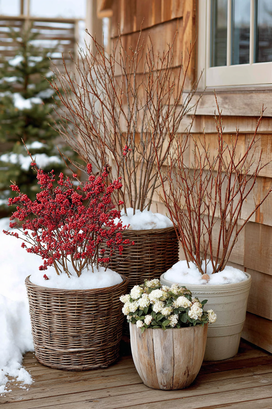 26 Outdoor Winter Container Garden Ideas And Inspiration