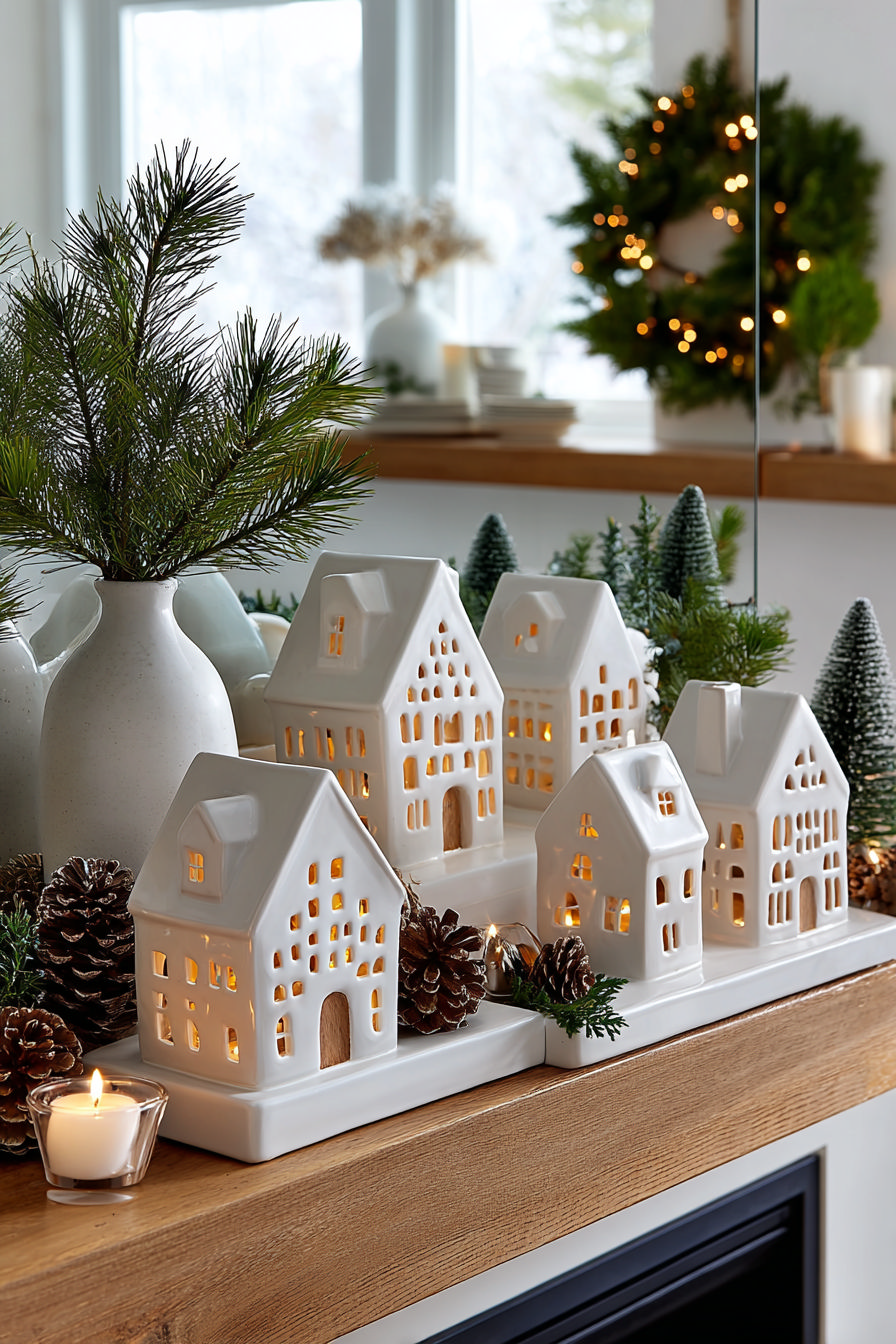 26 Cozy Winter Mantle Decor Ideas You'll Love To Warm Up Your Home