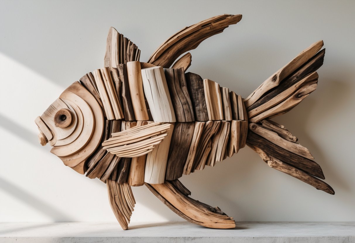 20 Driftwood Fish Art Ideas To Inspire Your Coastal Decor