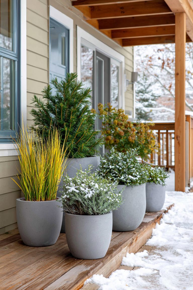 26 Outdoor Winter Container Garden Ideas And Inspiration