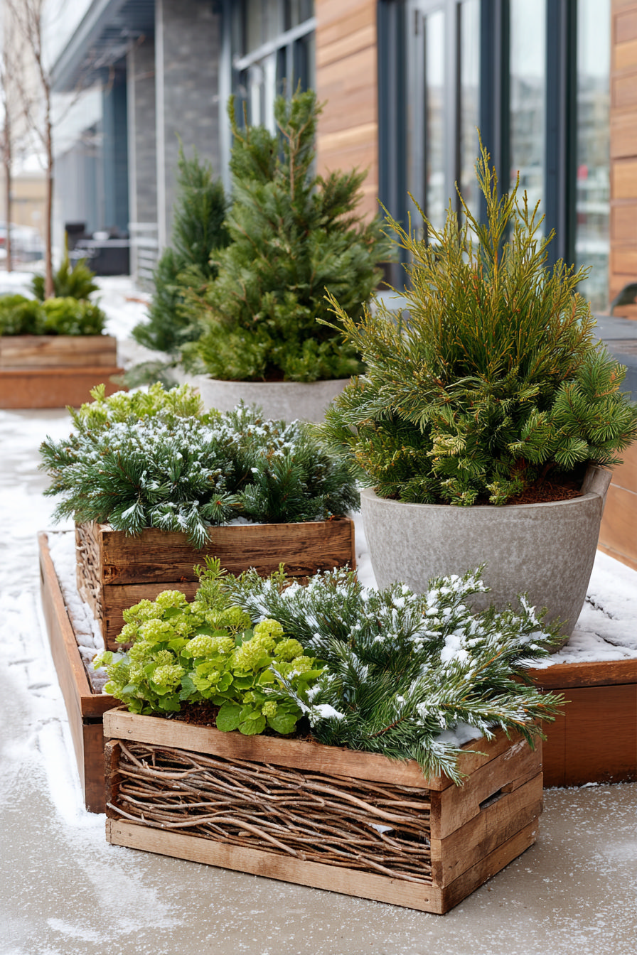 26 Outdoor Winter Container Garden Ideas And Inspiration