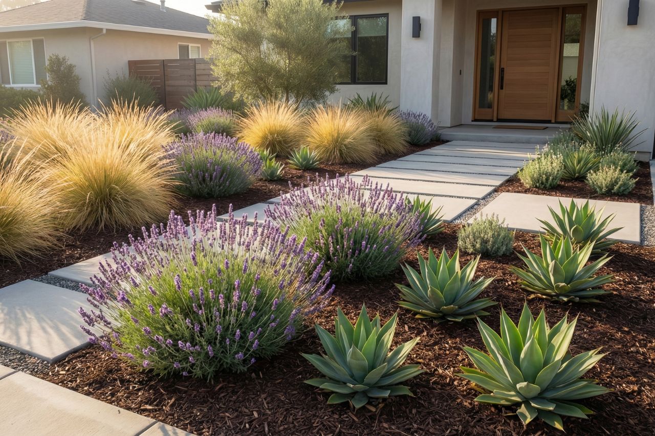 Drought Tolerant Front Yard: 10 Water-Wise Landscaping Ideas