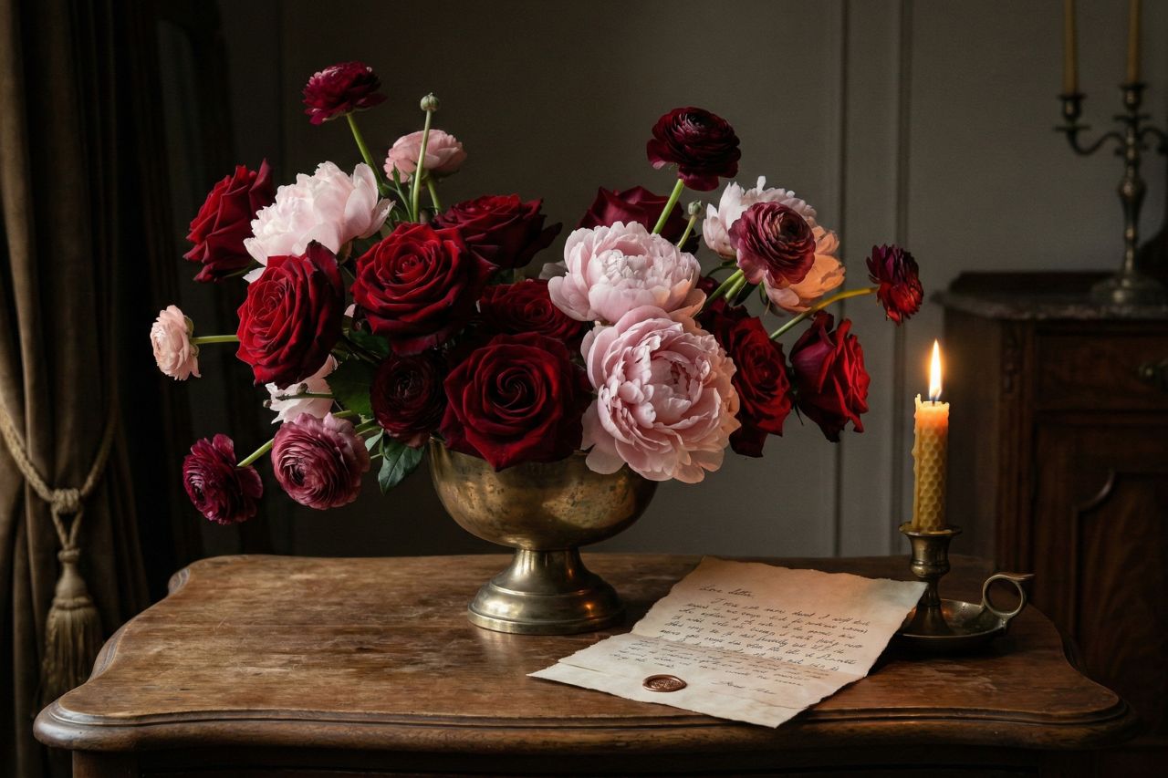 Romantic Flowers List: 12 Blooms & Meanings For Every Love Story